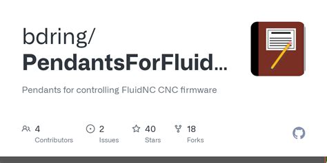 Github Bdringpendantsforfluidnc Pendants For Controlling Fluidnc Cnc Firmware