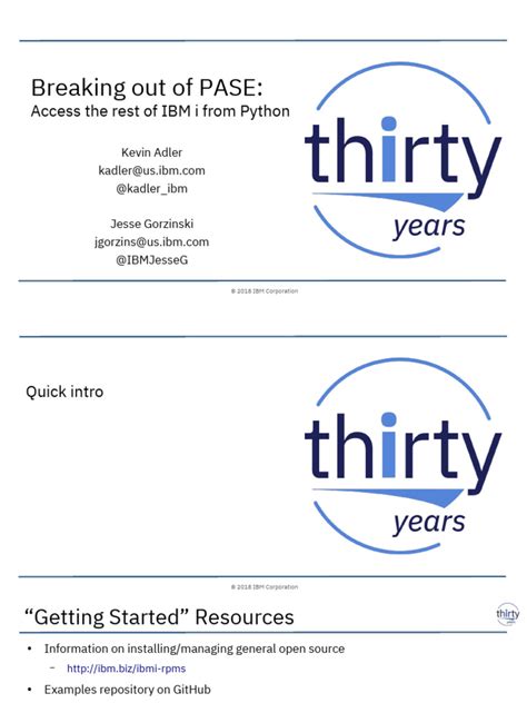 Accessing Ibmi From Python Pdf