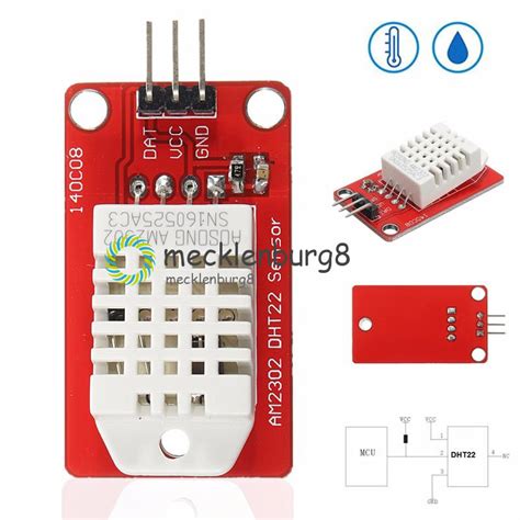 Am2302 Dht22 Digital Temperature And Humidity Sensor Module For Arduino