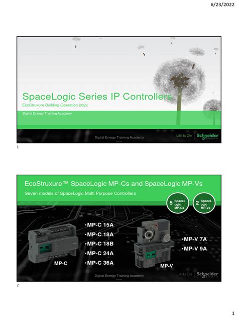 01b Spacelogic Ip Controllers May2022 V02 Handout Download Free Pdf Relay Sensor