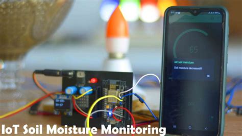 IoT Soil Moisture Sensor using ESP8266 & Blynk with Water Pump Control