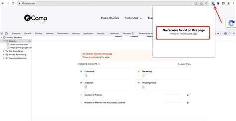 Qa Control Cookies Directly From Cookie Analysis Extension · Issue