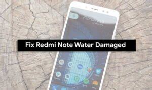 How To Fix Xiaomi Redmi Note Water Damaged Smartphone
