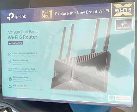 Tp Link Wifi 6 Router Ax23 電腦＆科技 電腦周邊及配件 Wifi及上網相關產品 Carousell