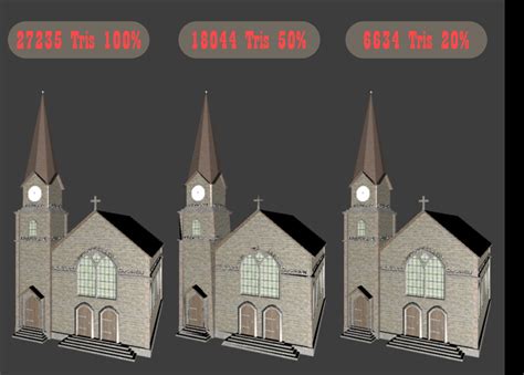 Poly Few Mesh Simplifier And Auto Lod Generator