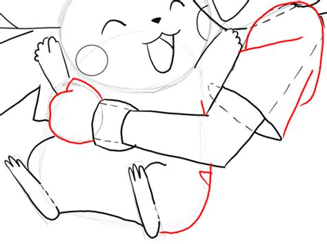 How To Draw Ash Hugging Pikachu With Easy Steps Drawing Tutorial Page 3 How To Draw Step By