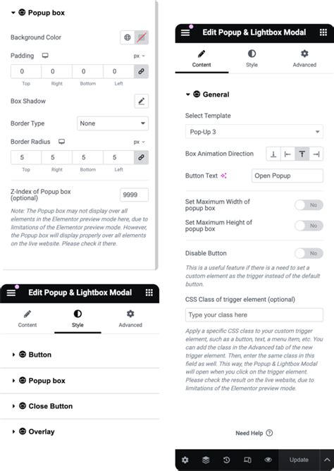 Popup Lightbox Modal For Elementor King Addons