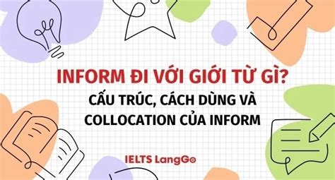 Inform đi với giới từ gì Cách dùng và ví dụ chi tiết
