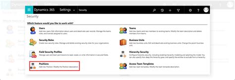 How To Set Up Hierarchy Security In CRM