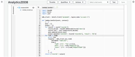 利用 Kinesis Analytics 实时分析用户访问行为 亚马逊aws官方博客