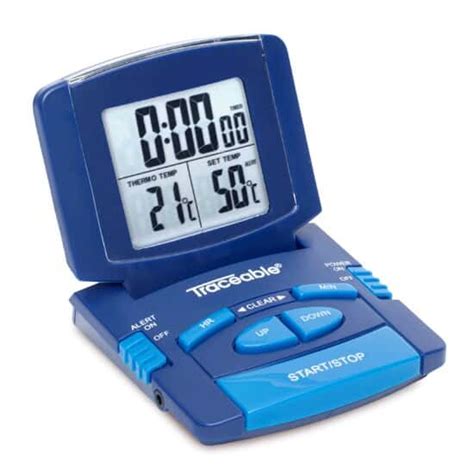 Traceable Alarm Thermometertimer With Stainless Steel Probe From Cole Parmer Canada Traceable Alarm Thermometertimer With Stainless Steel Probe From Cole Parmer Canada