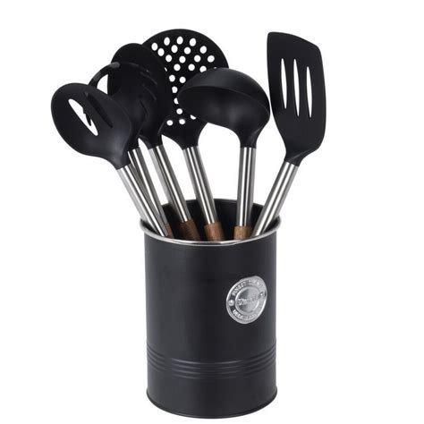 Neuetischkultur Kochbesteck Set Küchenhelfer 7 Teiliges Set Set 7 Tlg