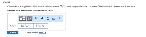 Solved Part A Calculate The Box Length Using The Particle Chegg