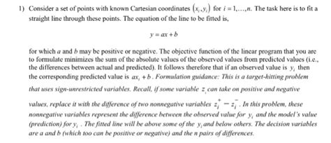 Solved Consider A Set Of Points With Known Cartesian Chegg