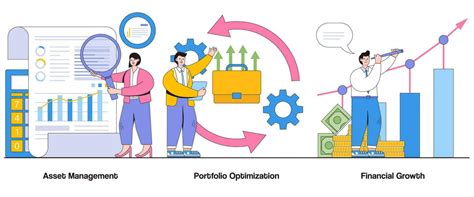 Asset Management Portfolio Optimization Financial Growth Concept With