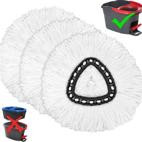 Mop Heads Refills For O Cedar Easywring 1 Tank System Microfiber