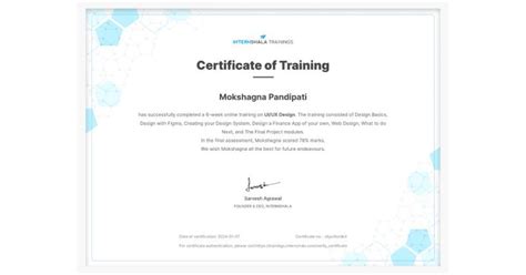mokshagna pandipati on linkedin successfully completed the ui ux