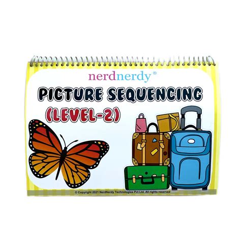 Buy Picture Sequencing 2 Activity Book Brain Game Logical Activity Book What Comes Next