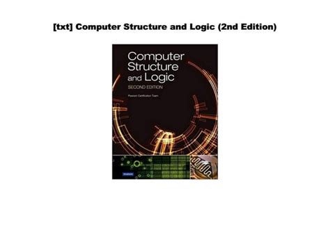 Pdf~ Computer Structure And Logic 2nd Edition Ppt
