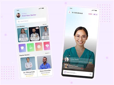 Find Doctor Mobile App Ui Ux Design Concept On Behance