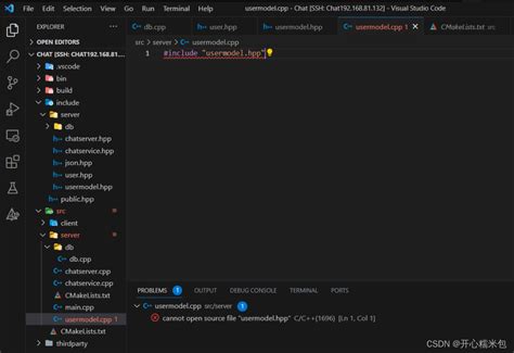 Vscode Cmake 找不到头文件（2）cmake添加头文件路径但是vscode提示找不到 Csdn博客