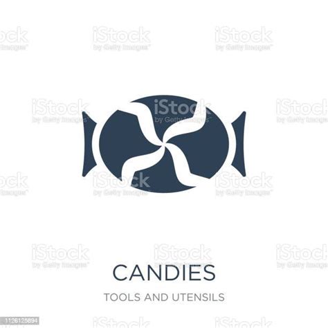 흰색 바탕에 아이콘 벡터 사탕 유행 채워진된 아이콘 도구와 식기 컬렉션에서 사탕 사탕 벡터 일러스트 레이 션 0명에 대한 스톡 벡터 아트 및 기타 이미지 Istock