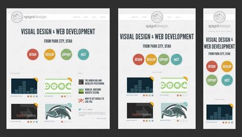 Beautiful Example Of Websites That Use Responsive Web Design It S Different Version Than