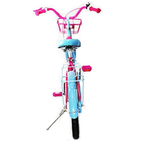 Bicicleta Bm Bike R 20 Niña Fiusha Con Azul