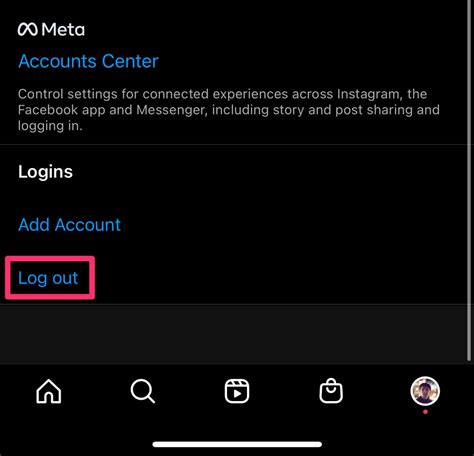 How To Log Out Of An Instagram Account Zeru