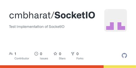Github Cmbharatsocketio Test Implementation Of Socketio