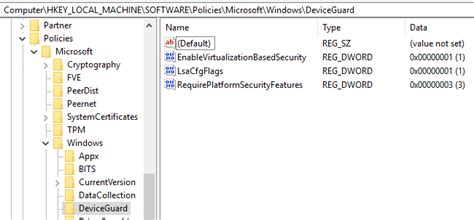 Configuring Windows Defender Credential Guard With Intune Modern It