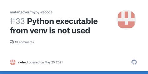 python executable from venv is not used · issue 33 · matangover mypy