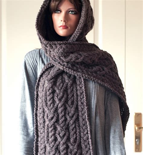 Free Knitting Pattern Scarf With Hood At Ruby Osborne Blog