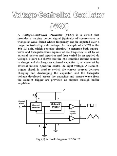 Vco Analog Circuits Electronic Engineering Vco Analog Circuits Electronic Engineering