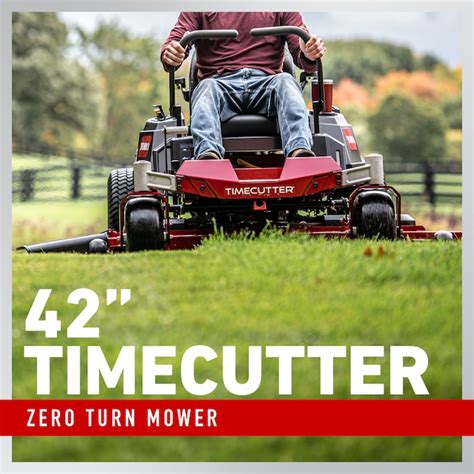 Toro TimeCutter 42-in 22-HP V-twin Gas Zero-turn Riding Lawn Mower 77401 at Lowes.com