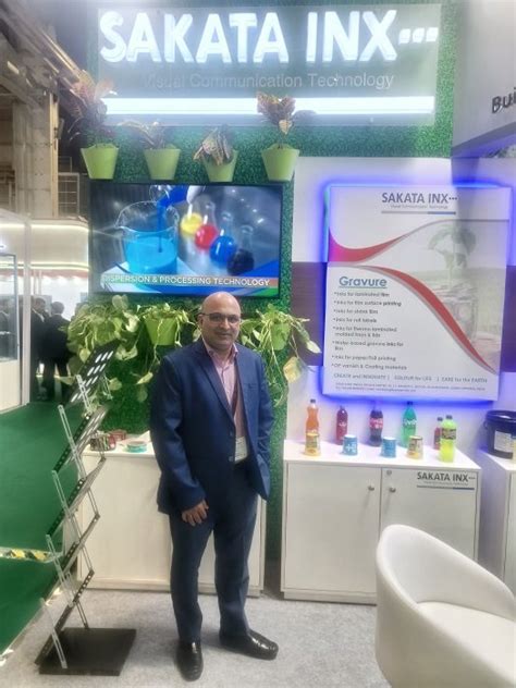 Sakata Inx Promotes Uv Flexo Inks At Labelexpo India 2024