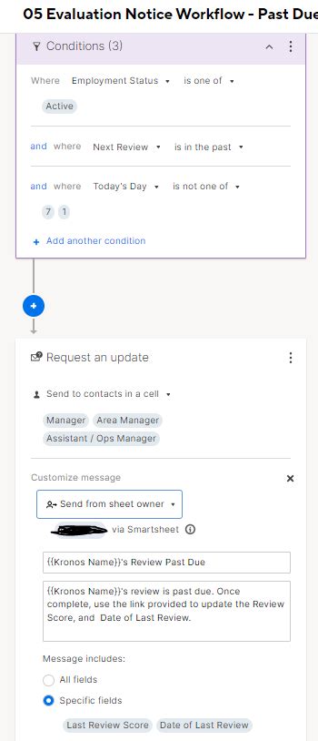 automation generating a grouped email as well as the correct one