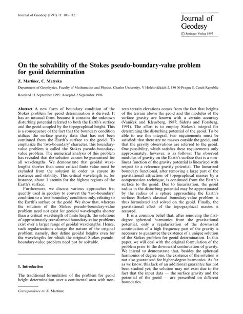 Pdf On The Solvability Of The Stokes Pseudo Boundary Problem For
