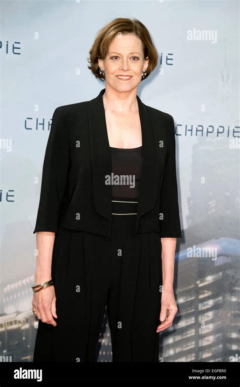 Sigourney Weaver At The Fan Event For The Film Chappie In The Mall Of Berlin Berlin 27 02