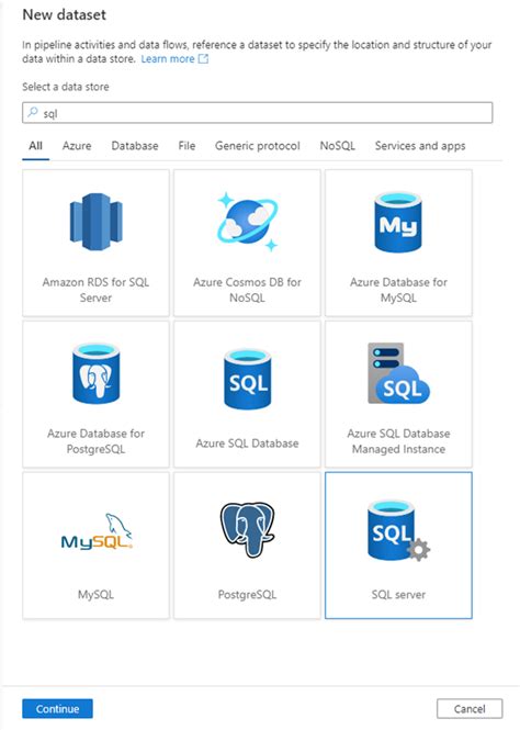 Copy Data From On Premises Data Store To An Azure Data Store