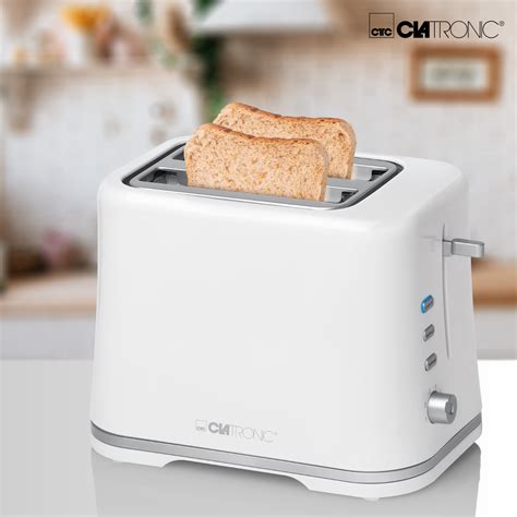 Clatronic Clatronic Toaster 2 Scheiben TA 3554 weiß