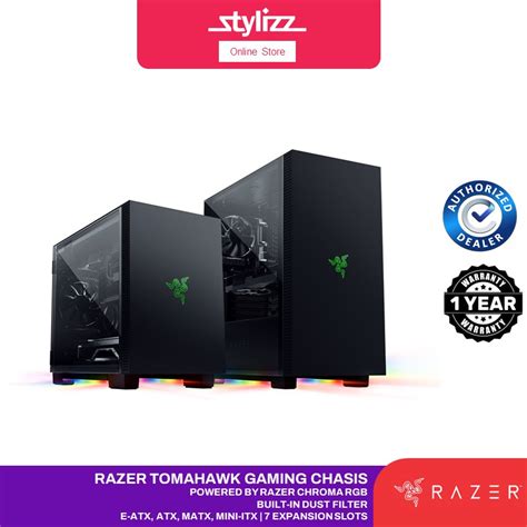 Razer Tomahawk Atx Gaming Chassis Casing Razer Tomahawk Mini Itx