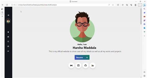Harsha Maddala On Linkedin Css Html5 Jsdeveloper Firstproject