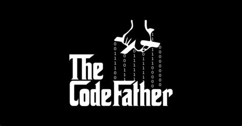The Codefather Programmer Ts Baseball T Shirt Teepublic