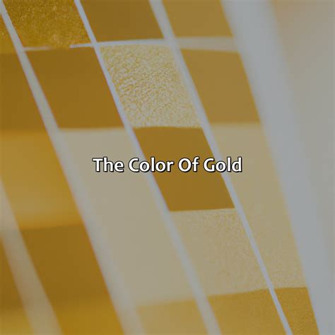 What Color Makes Gold Colorscombo Com