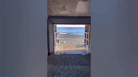 【海へのトンネル🌊】小田原市にある御幸の浜 小田原観光と共に是非♪ 小田原 御幸の浜 海へのトンネル Vlog Shorts 小田原観光