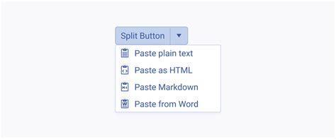 Guidelines For Using The Splitbutton Component Design System Kit