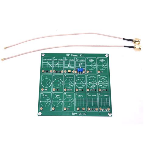 Fun RF Demo Kit RF Test Module Vector Network Analyzer Board Filter Attenuator Module Shopee