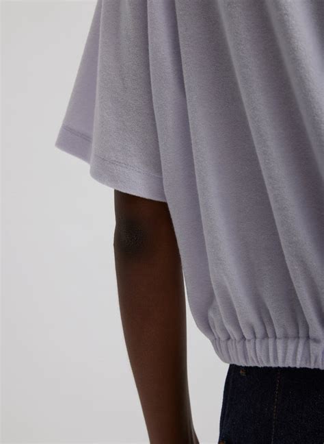 Dry Loop Terry Easy Polo Shirt Tibi Official