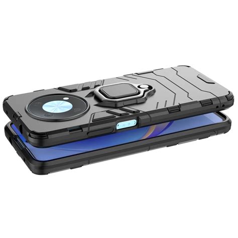 For Huawei Nova Y90 Case Armor PC Magnetic Suction Stand Full Cover For Huawei Nova Y90 Case